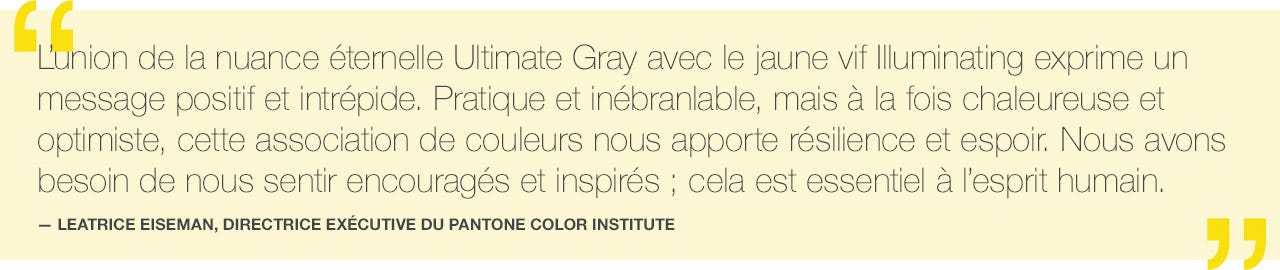 Pantone dévoile les deux couleurs de l’année 2021 - Hydropolis