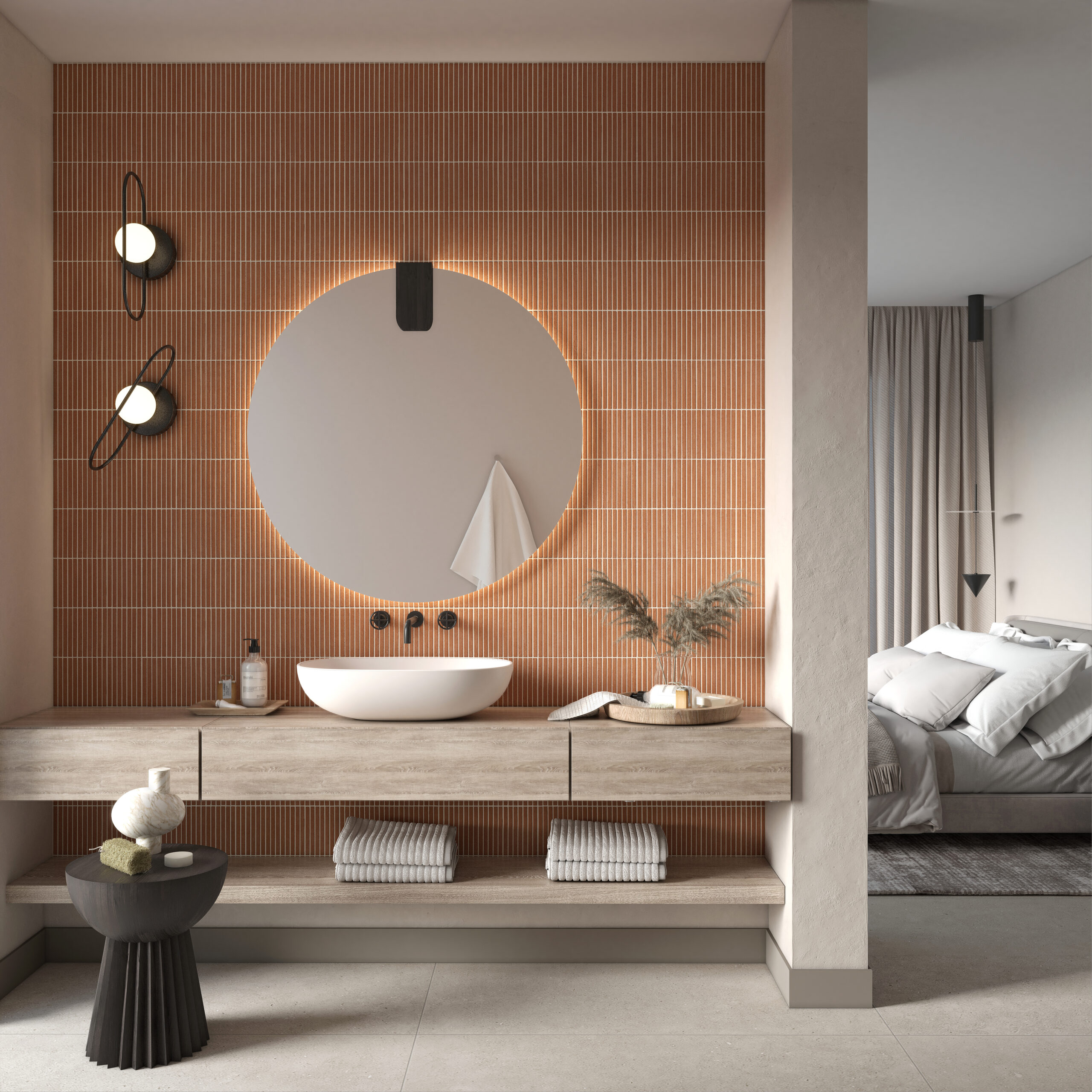 How can terracotta be used in the bathroom? - Hydropolis