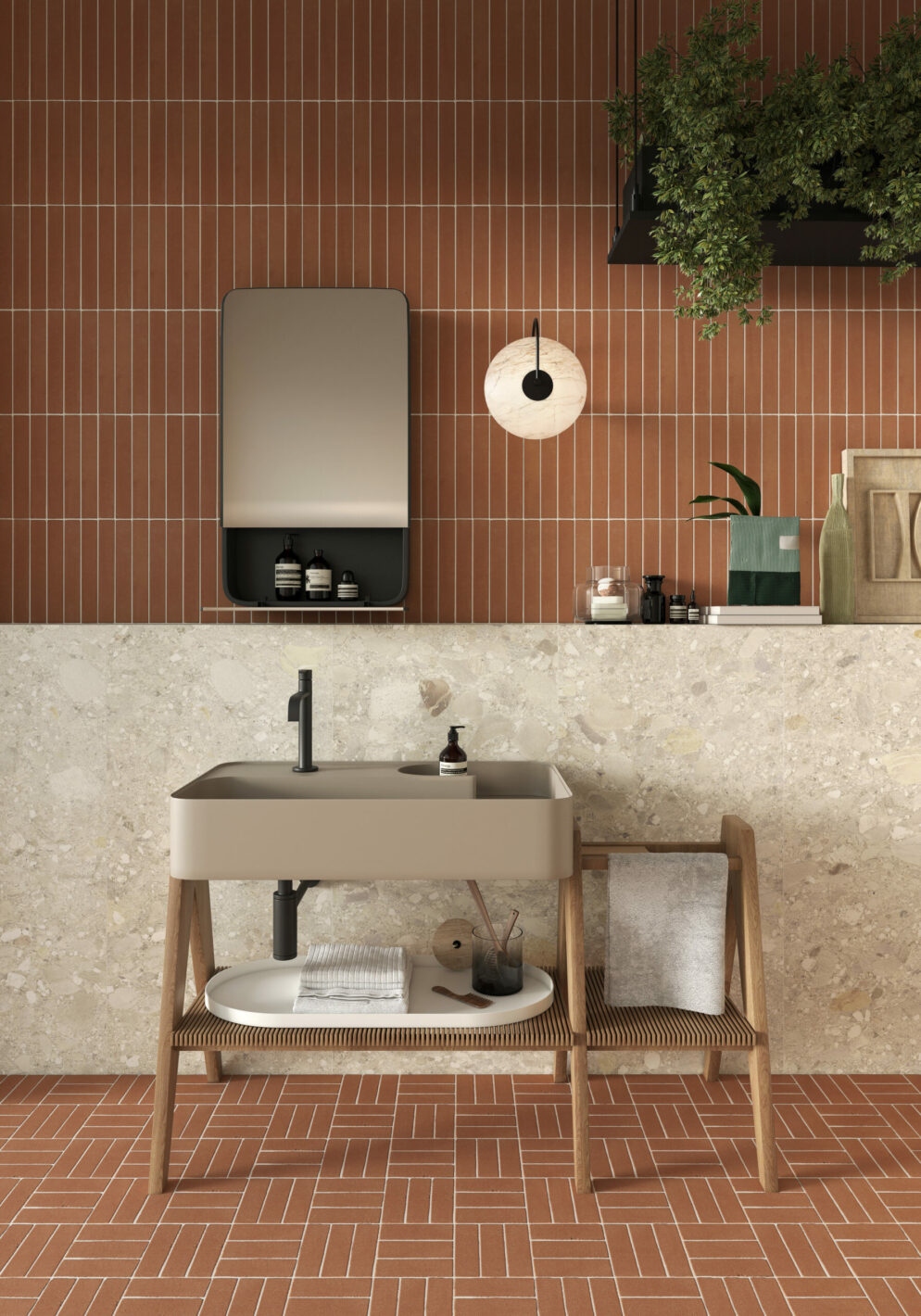 How can terracotta be used in the bathroom? - Hydropolis