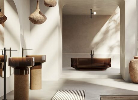 Vasque freestanding en acier vitrifié blanc - Alape - Hydropolis