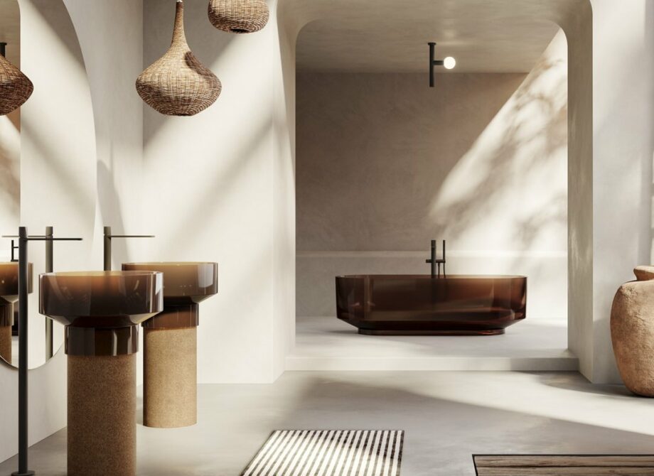 Vasque freestanding en acier vitrifié blanc - Alape - Hydropolis