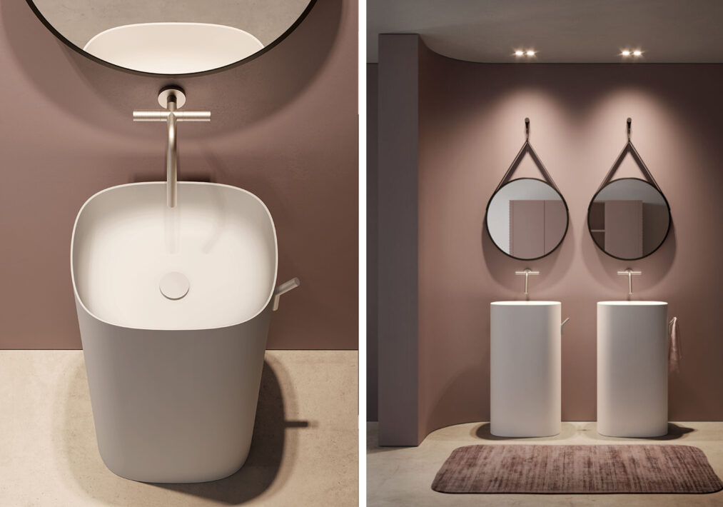 Une vasque freestanding pour une salle de bains contemporaine - Hydropolis